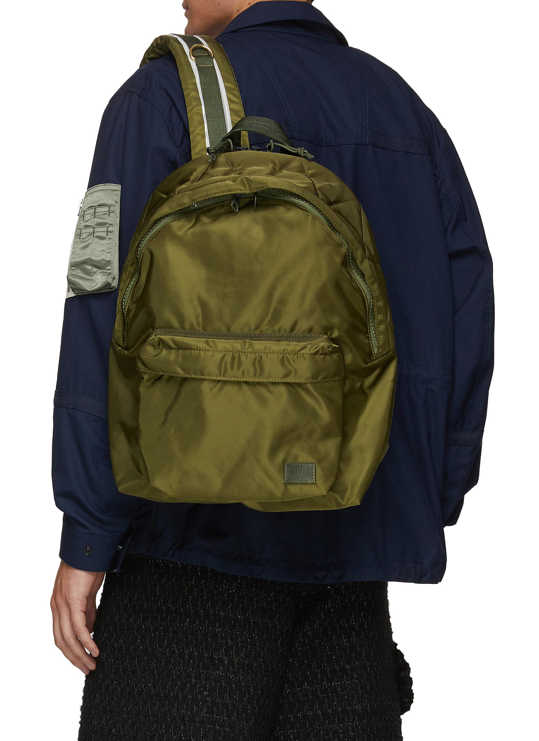 CLASSIC FRONT POCKET NYLON BACKPACK