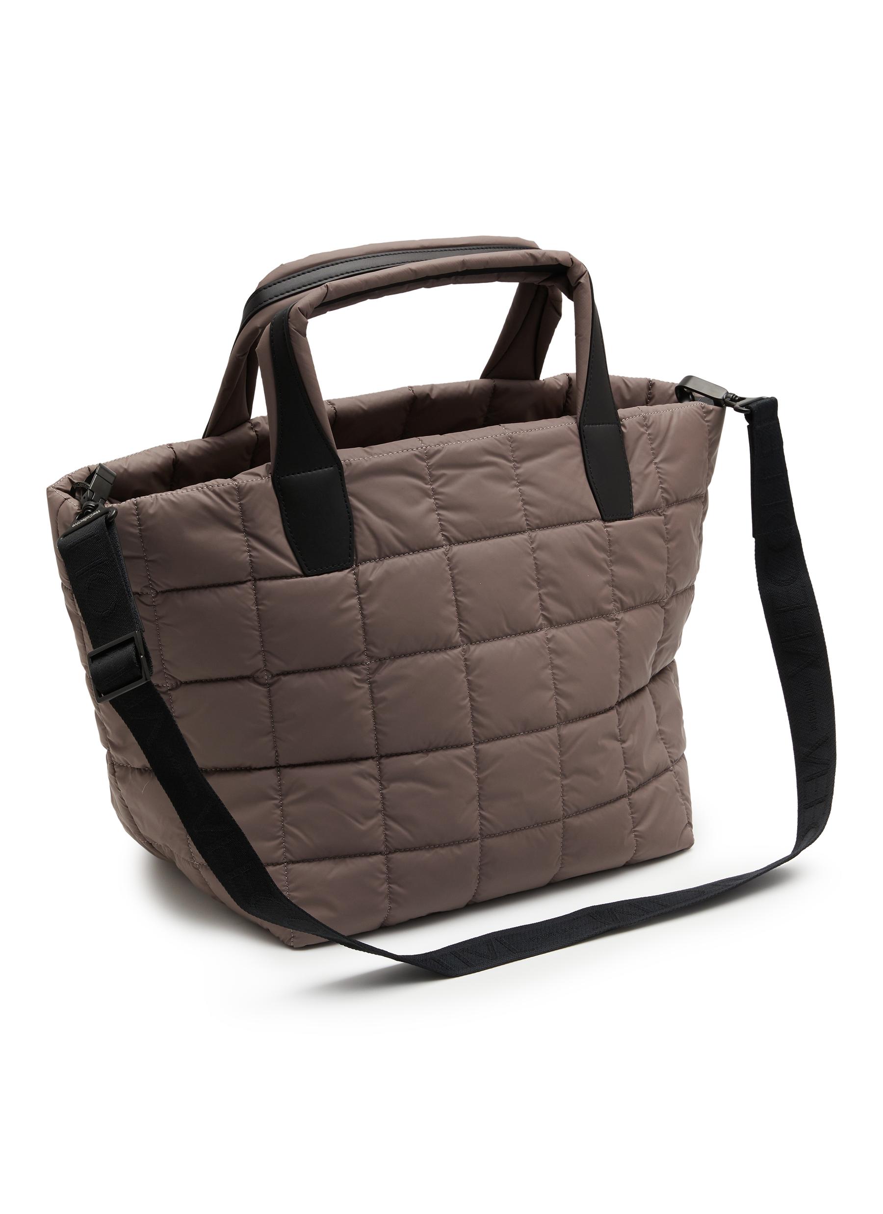 MEDIUM ‘PORTER’ TOP HANDLE RECYCLED NYLON PUFFER TOTE BAG