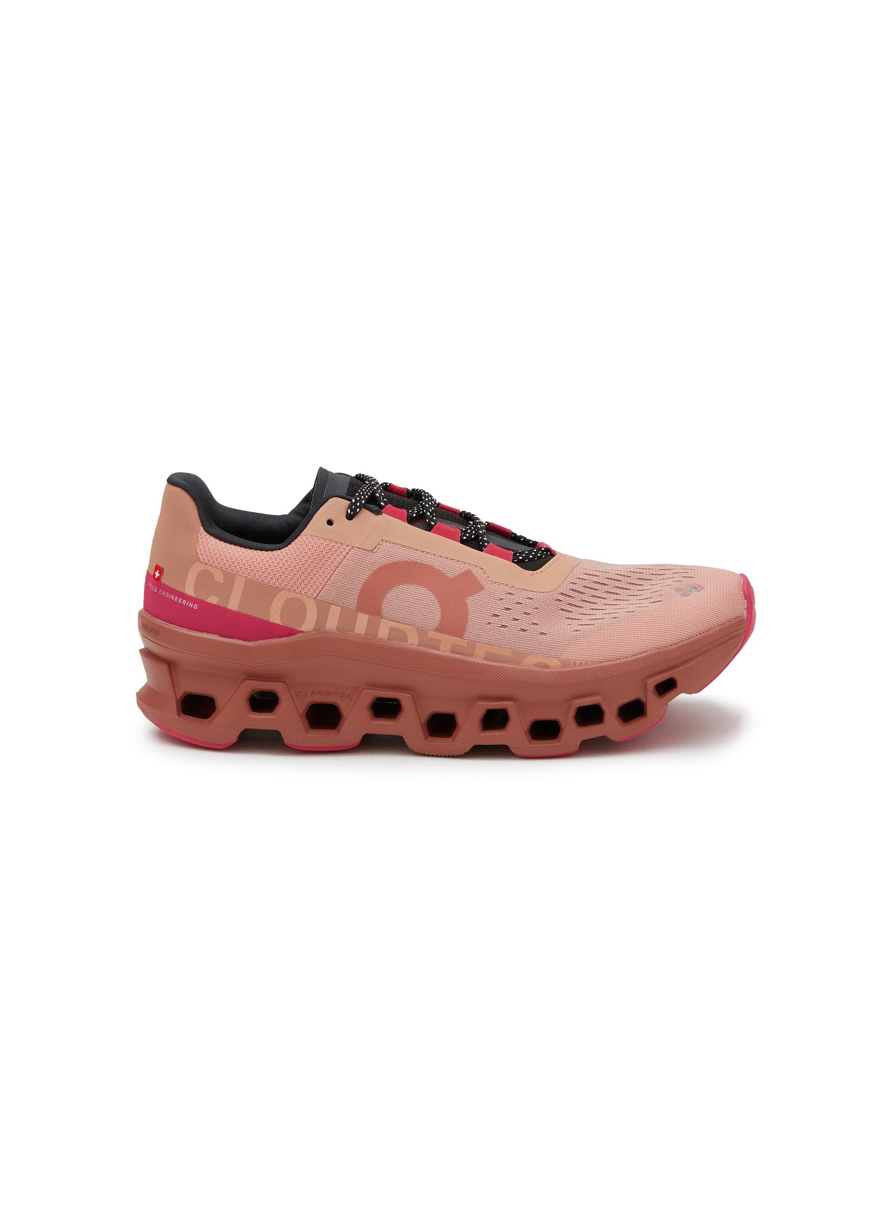 On Running Cloudmonster Low-top Sneakers In Pink | ModeSens