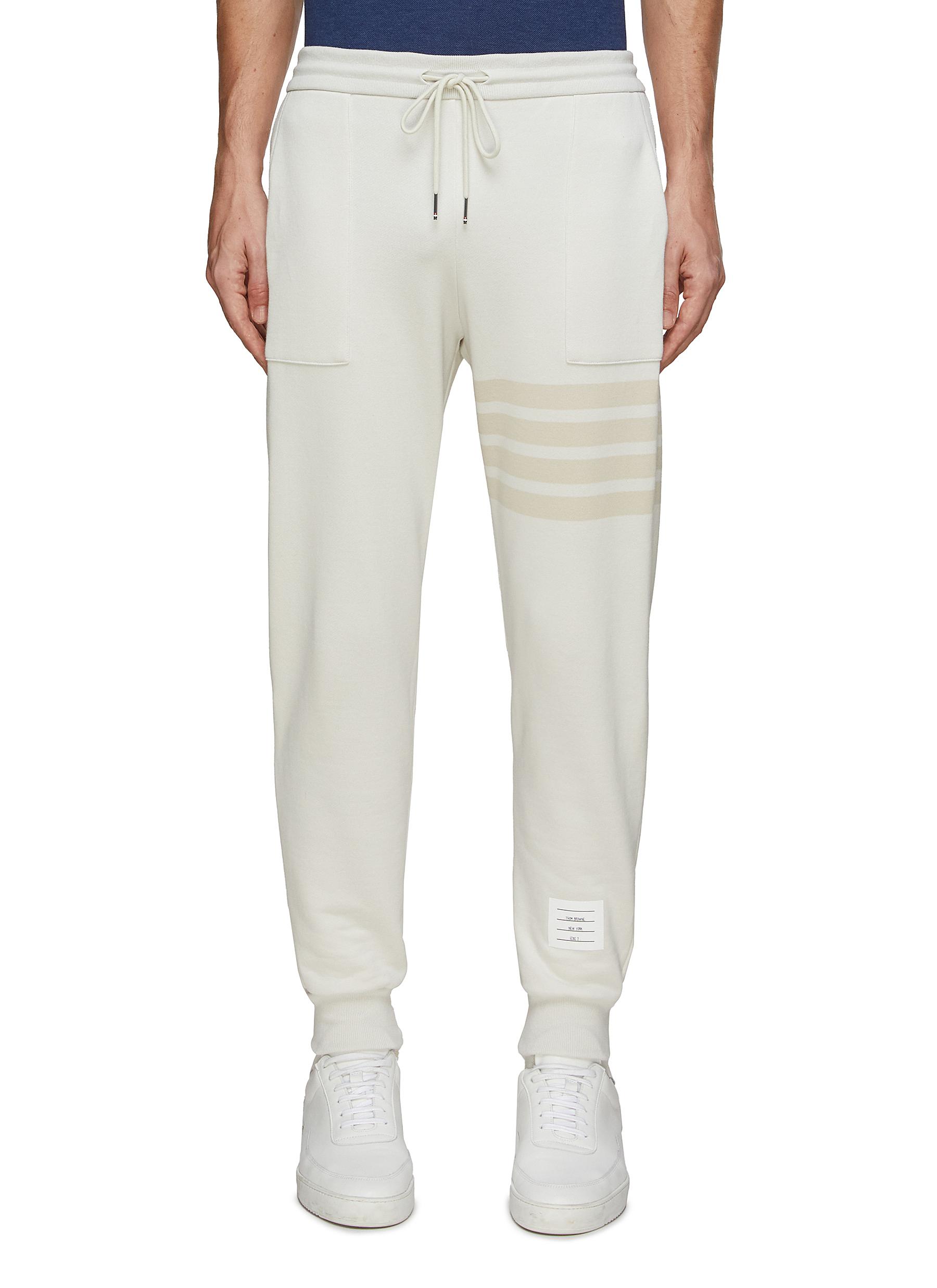 4 BAR DRAWSTRING SWEATPANTS