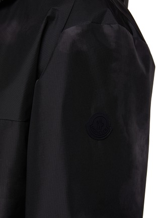 MONCLER | Reflective Hood Logo Ripstop Jacket | Men | Lane Crawford