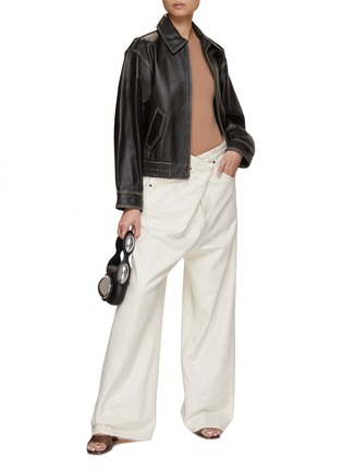 DARKPARK | Ines Cross Over Wide Leg Jeans | Women | Lane Crawford