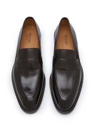TESTONI | Venezia Leather Loafers | Men | Lane Crawford