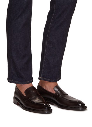TESTONI | Venezia Leather Loafers | Men | Lane Crawford