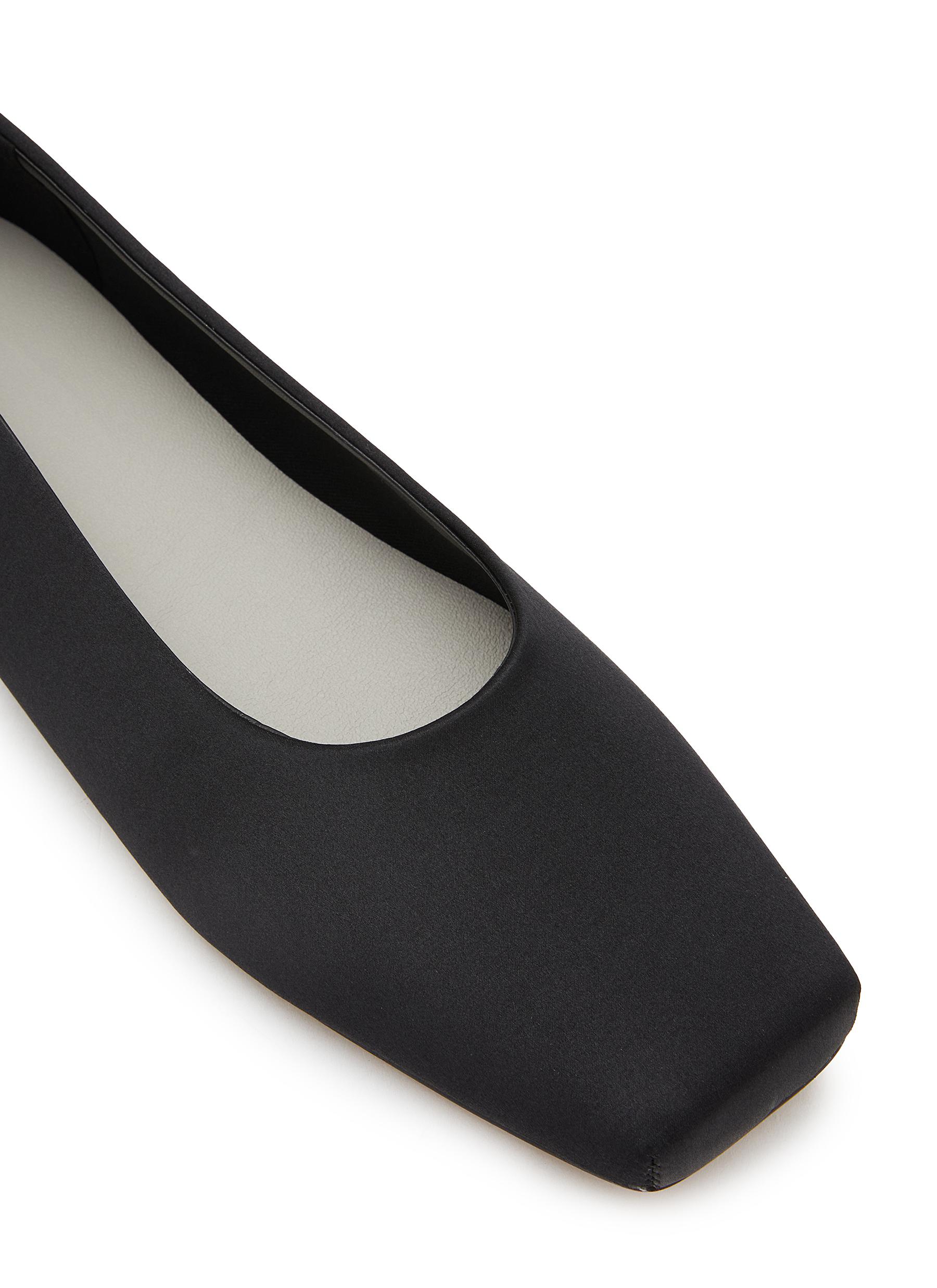 COPENHAGEN SATIN BALLERINA FLATS