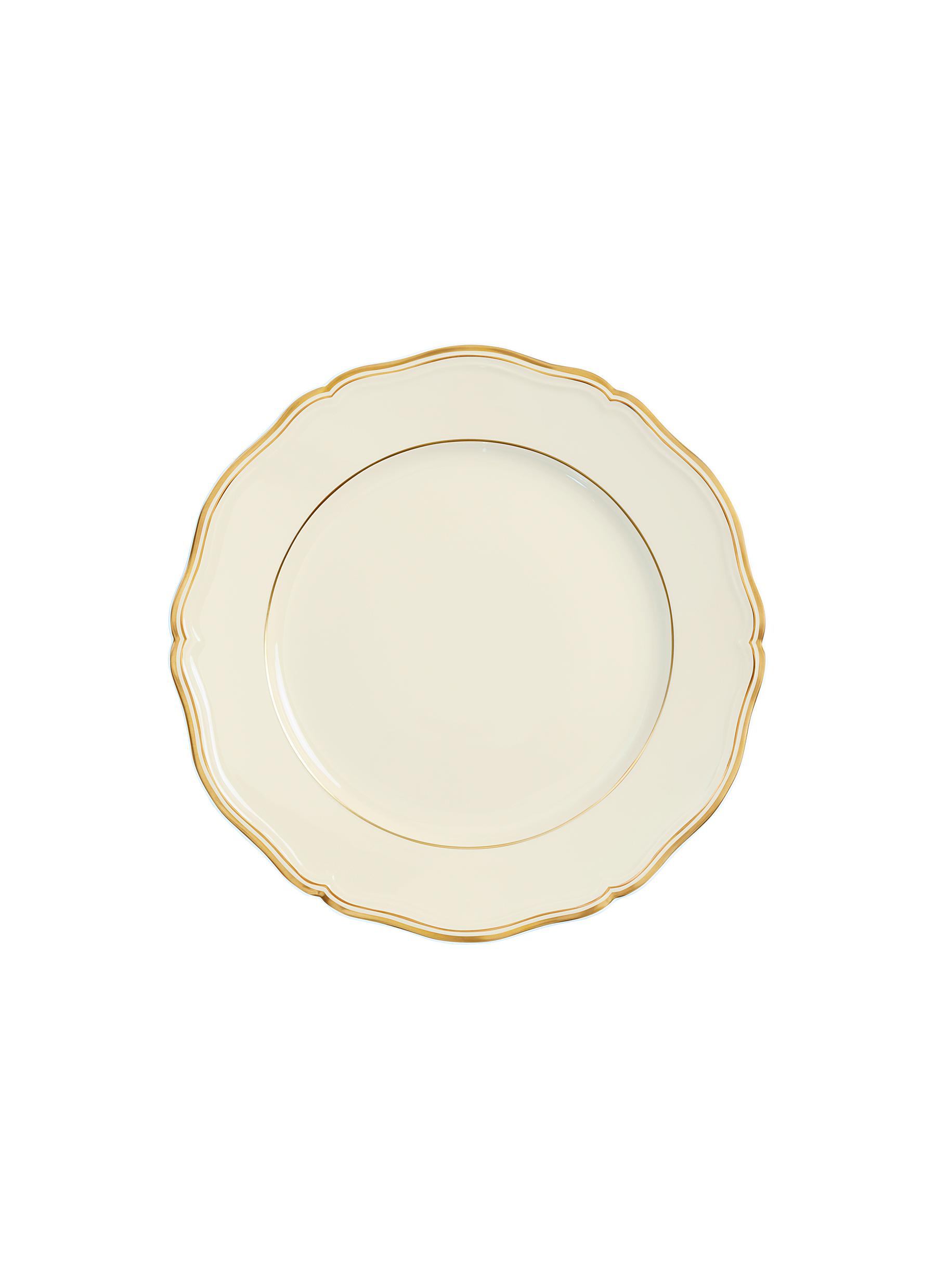 MAZURKA CHARGER PLATE — IVORY