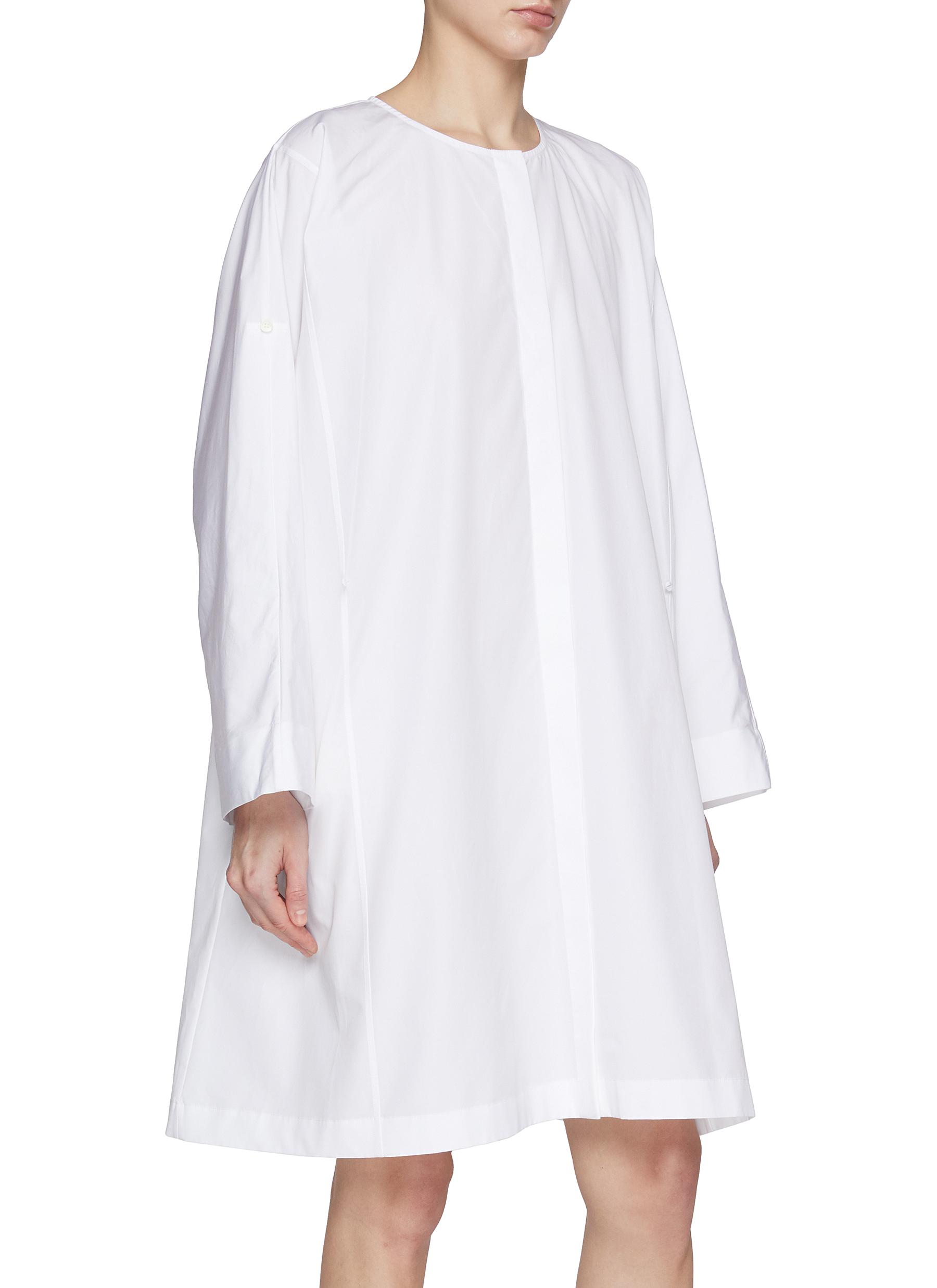 PEBBLE COTTON SHIRT DRESS