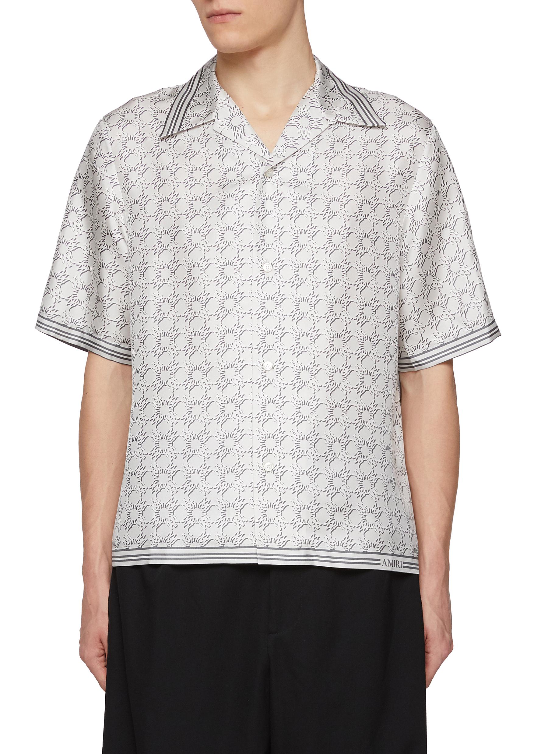 AMIRI | MA Quad Silk Bowling Shirt | Men | Lane Crawford AMIRI | MA Quad Silk Bowling Shirt | Men | Lane Crawford