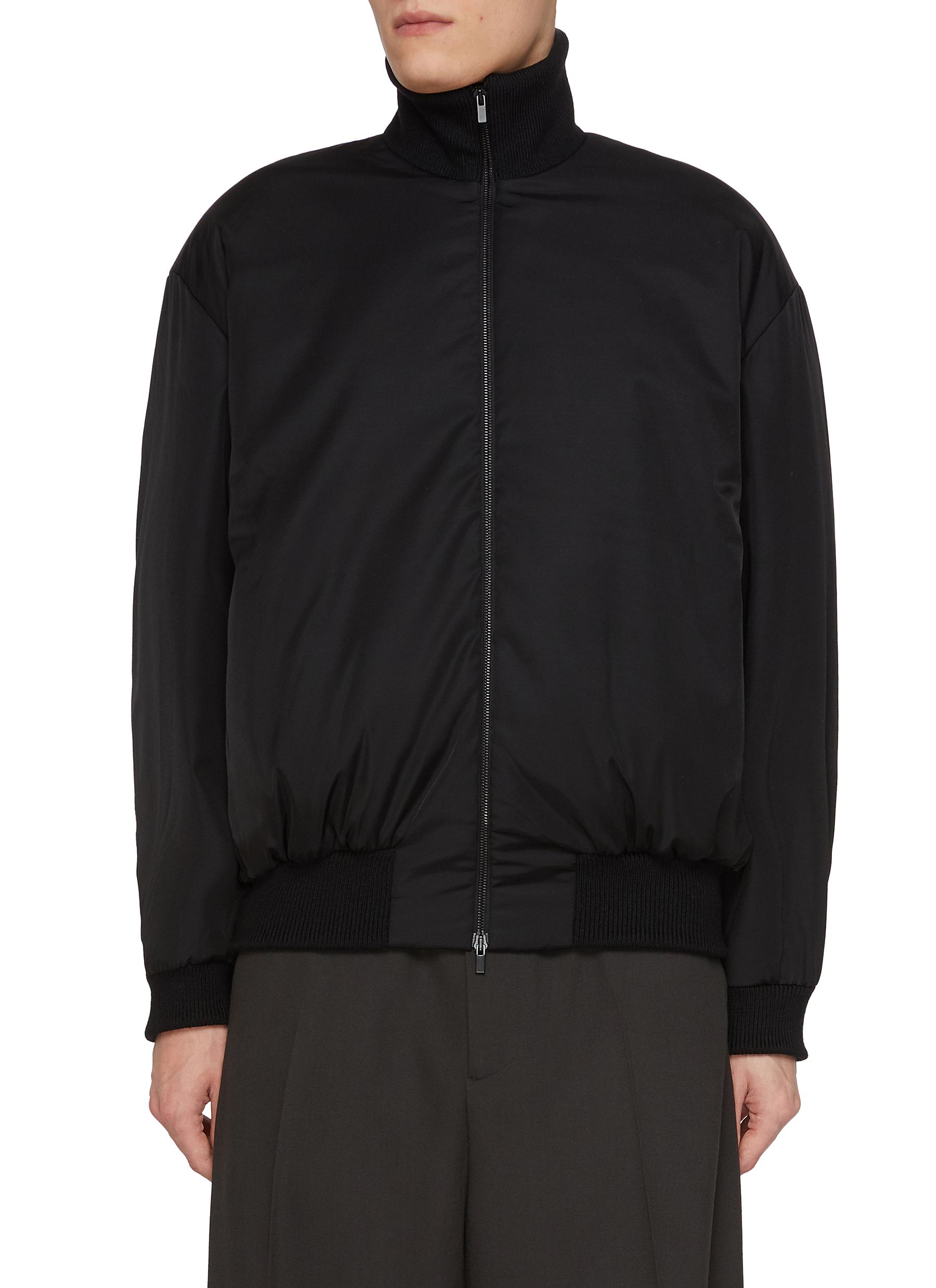 FEAR OF GOD | Stand Collar Bomber Jacket | Men | Lane Crawford FEAR OF GOD | Stand Collar Bomber Jacket | Men | Lane Crawford